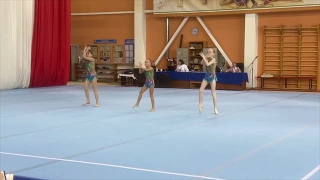 ТР 3 спортивный, Кухарская Анастасия - Чмелюк Элиза - Золотухина Вера, Балансовое упражнение
