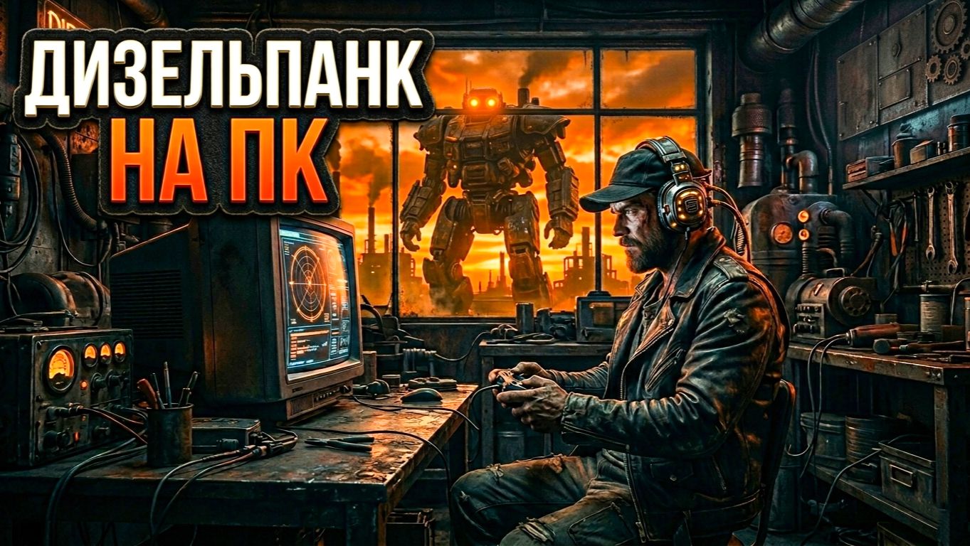 10 Игр в стиле ДИЗЕЛЬПАНК на ПК: Мазут, Сталь и Атмосфера, которую вы искали!