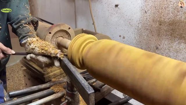 Техника и оборудование, токарный станок, обработка дерева