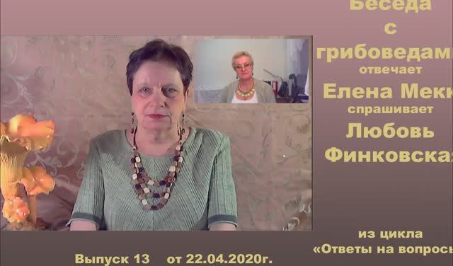 Вопросы и ответы.  Встреча  с Грибоведами №13