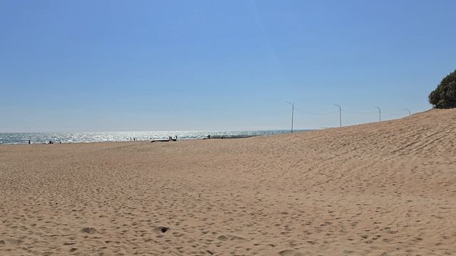 Анапа. Конец Пионерского. Выход к морю слева 17.05