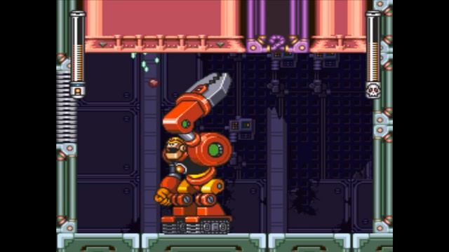 Super Nintendo (Snes) 16-bit Mega Man X 7 Battle with Bosses