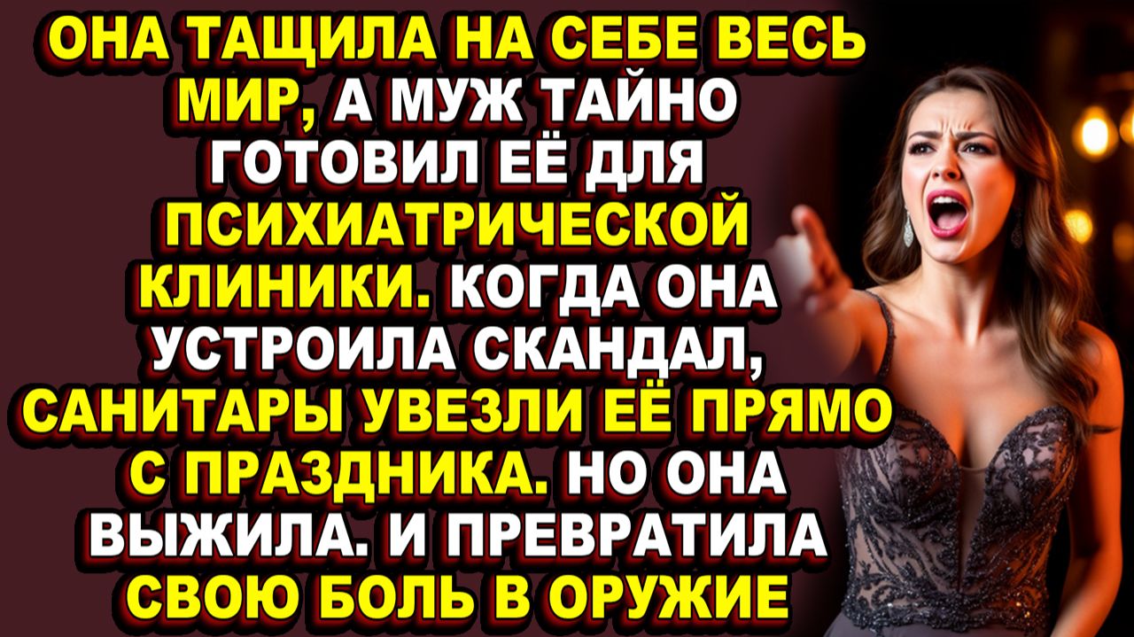 Истории из жизни|Она не была сумасшедшей — просто слишком долго тащила на себе мужа|Аудио рассказы
