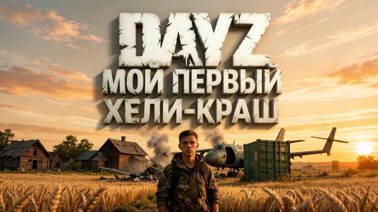 DESTROYED WORLD HARD | МОЙ ПЕРВЫЙ ХЕЛИ-КРАШ | DAYZ #5