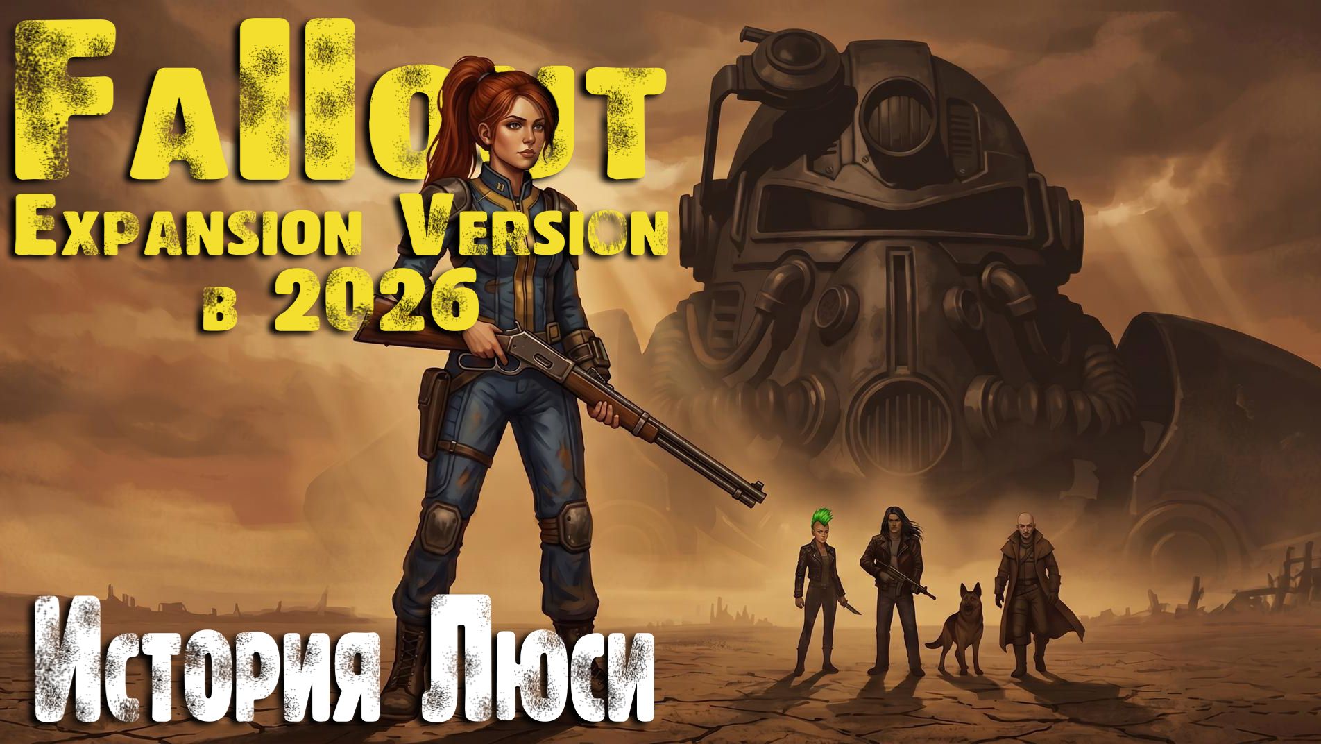 Я прошёл Fallout 1 в 2026 году - История Люси из убежища 13