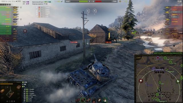 Conqueror Мастер Основной Калибр Воин Мир Танков
