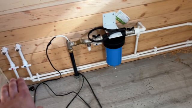 Монтаж водоподведения от абиссинской скважины в СНТ Апраксин