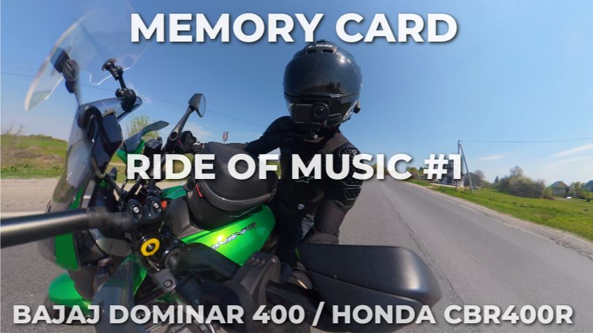 RIDE OF MUSIC #1 / BAJAJ DOMINAR & HONDA CBR