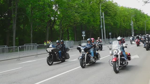 Московский мотофестиваль на Воробьёвых горах (16.05.2026)