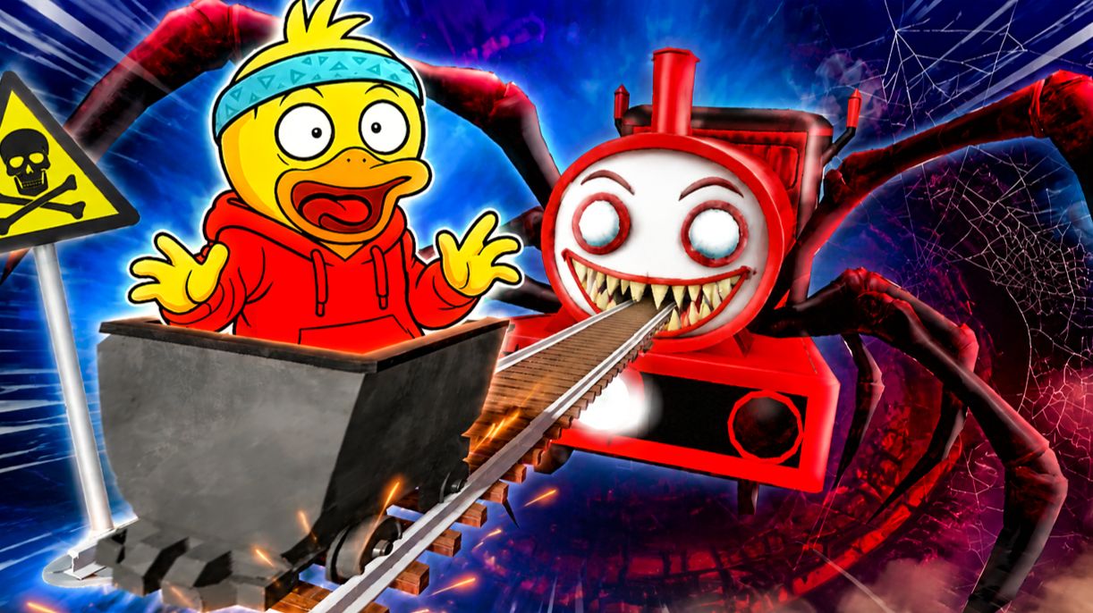 ПОЕЗД МОНСТР ЧУ ЧУ ЧАРЛЗ ТЕЛЕЖКА В РОБЛОКС! Cart Ride Into Choo Choo Charles!