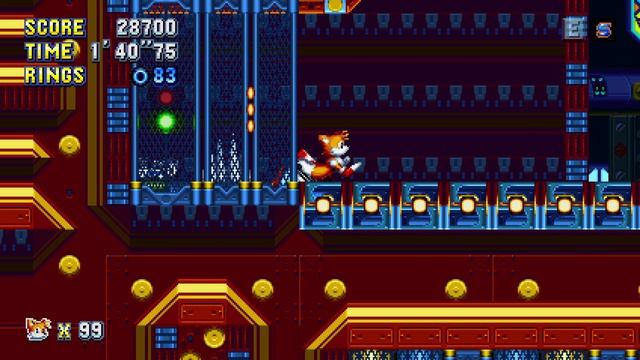 Sonic Mania за Супер Тейлза с Debug Mode (2)