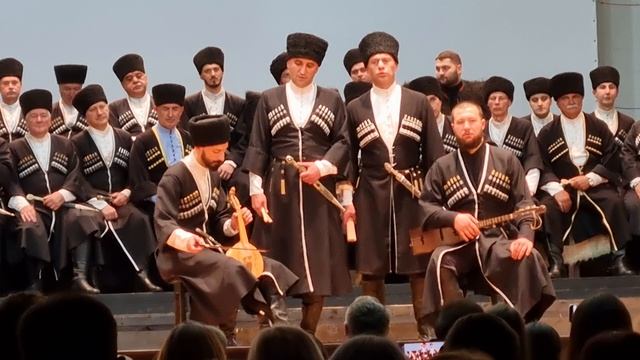 Мужской хор осетинской песни