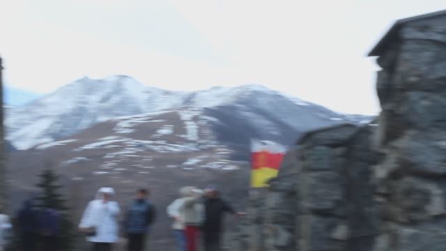 Один из самых высокогорных монастырей в Северной Осетии