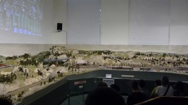 Немецкий музей (Deutsche Museum). Модель железной дороги (Model railway).