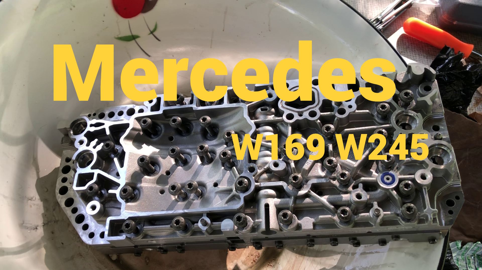 Mercedes вариатор часть1