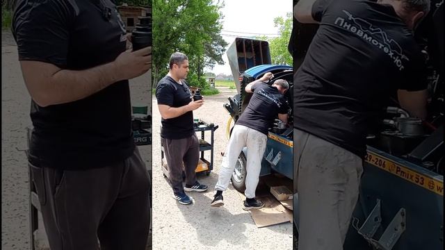 Как заменить фильтр на пневмонагнетателе ПМикс5