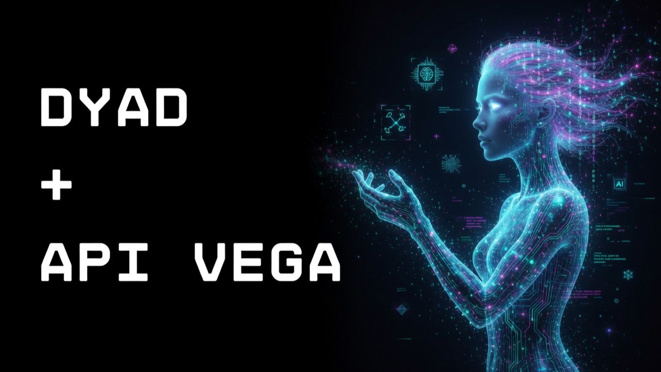 Создаем сайты с Dyad и API VEGA