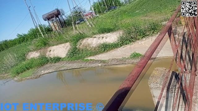 Охлодительный водоканал от Тольятти Азота шлюз