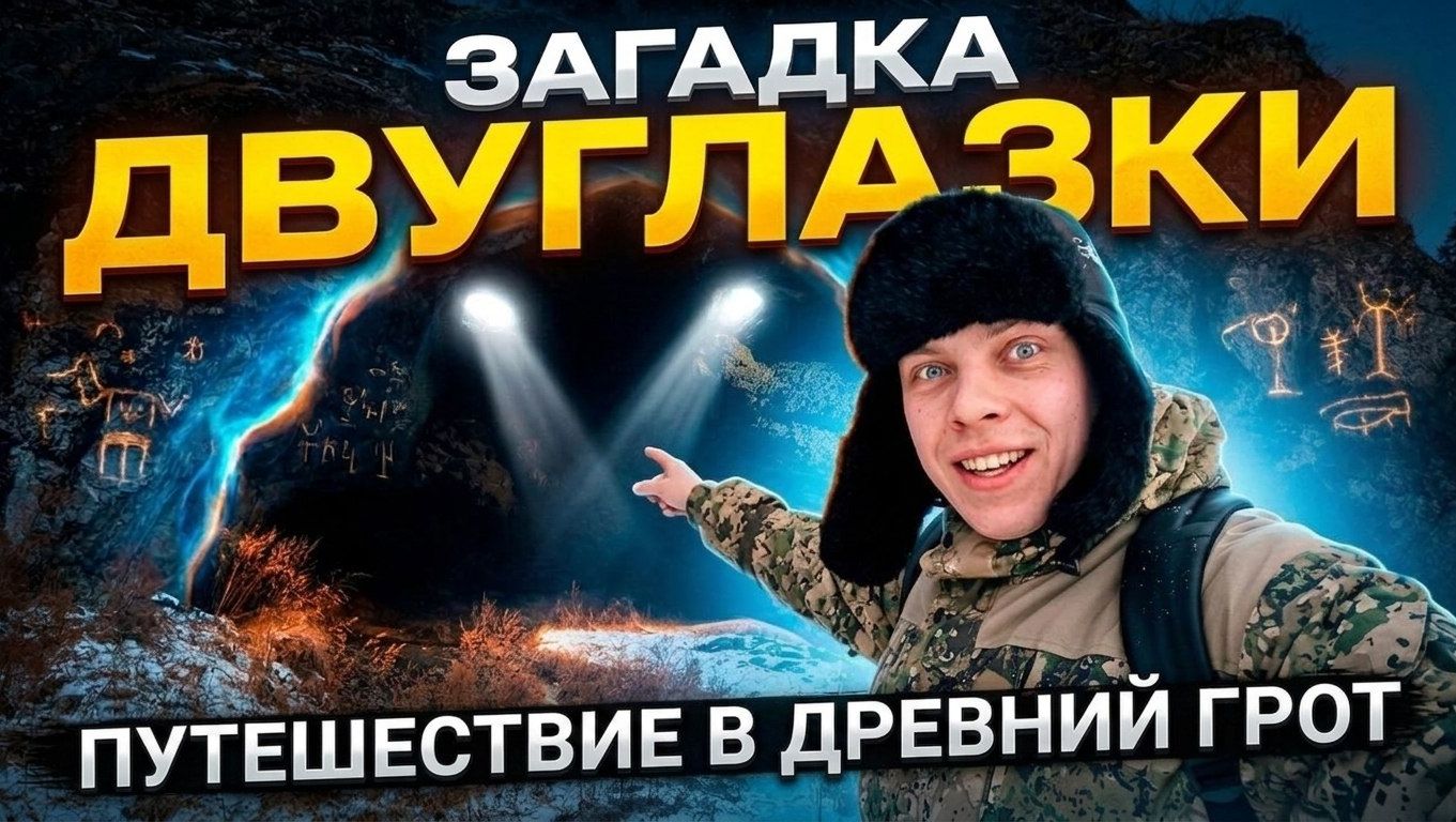 Грот ДВУГЛАЗКА древнее пристанище НЕАНДЕРТАЛЬЦЕВ и КРОМАНЬОНЦЕВ
