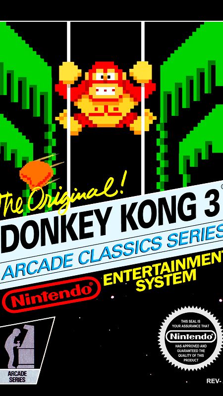 Donkey Kong 3 - Dendy(NES) Игры 90-х