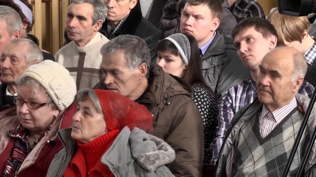 Богослужение в церкви Благодать 28.02.2016