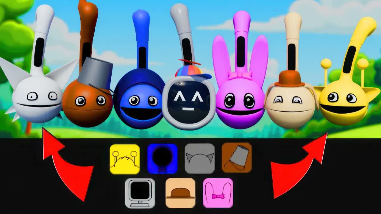 Incredibox Sprunki, но версия на Otamatone