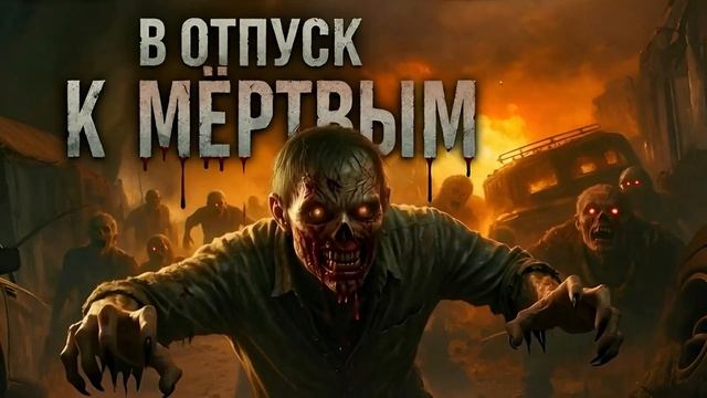 В ОТПУСК К МЁРТВЫМ. Аудиокнига. Фантастика, зомби-апокалипсис, постапокалиптика.