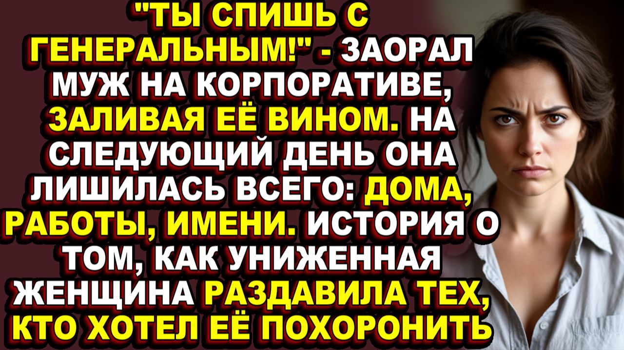 Истории из жи|Муж не простил ей повышение по карьерной лестнице, а она не простила его предательство