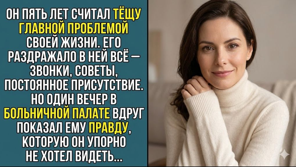 Истории из жизни «ЗЯТЬ СЧИТАЛ ТЁЩУ ОБУЗОЙ, ПОКА НЕ УВИДЕЛ КАК ОНА ЖИВЁТ НА САМОМ ДЕЛЕ» Аудиокниги