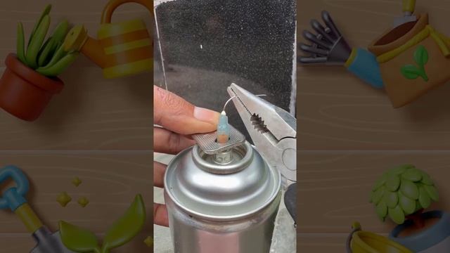 Как починить аэрозольный баллон
