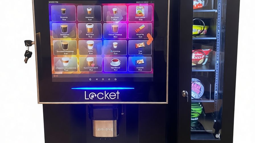 Le vending Locket 307  вендинговый кофеавтомат для заработка! Честный обзор от нашего Партнёра!