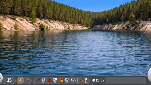 Реальная Рыбалка (Real Fishing) обзор на игру (26 уровень)