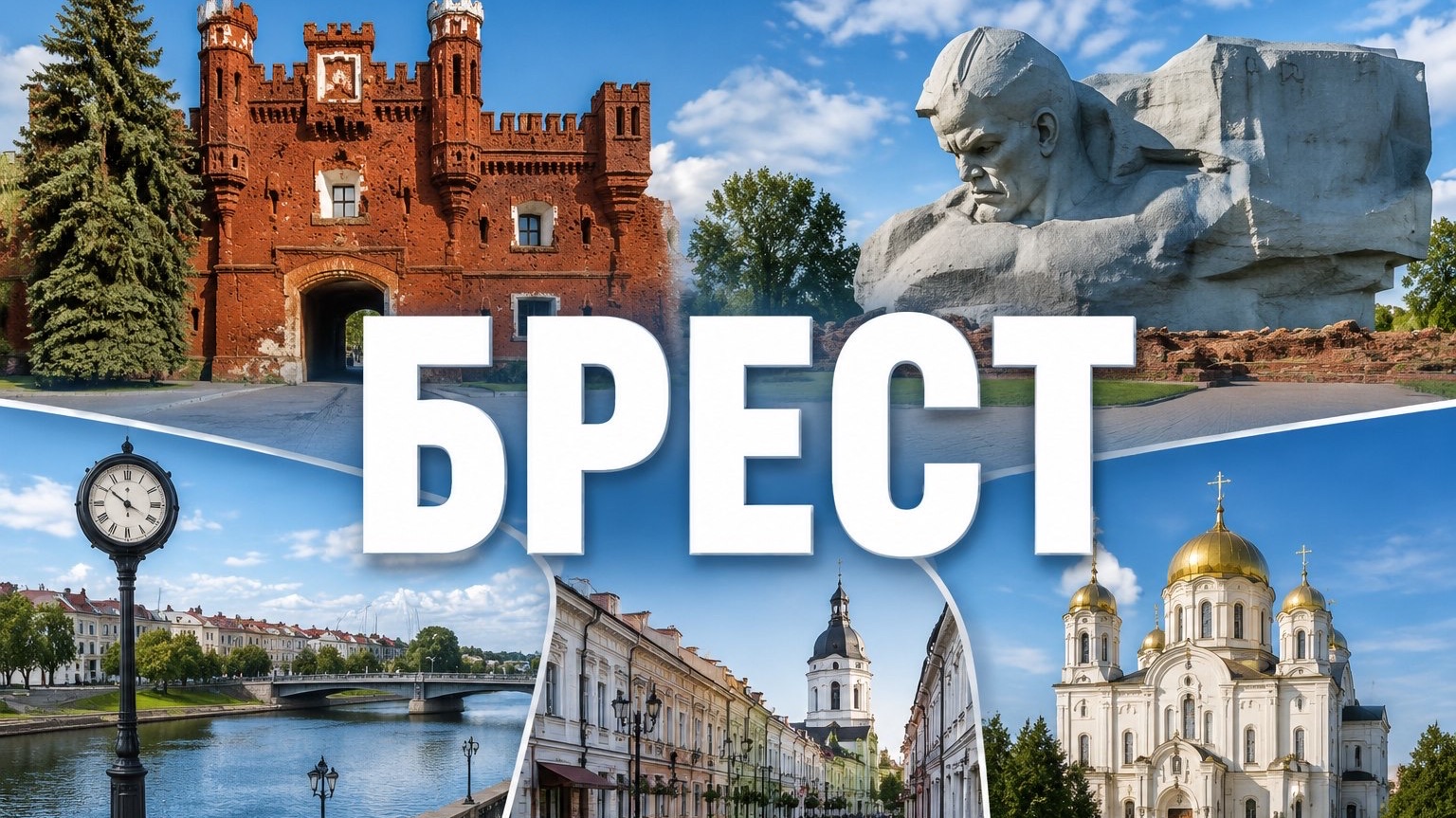 Едем в Брест. Прогулка по городу