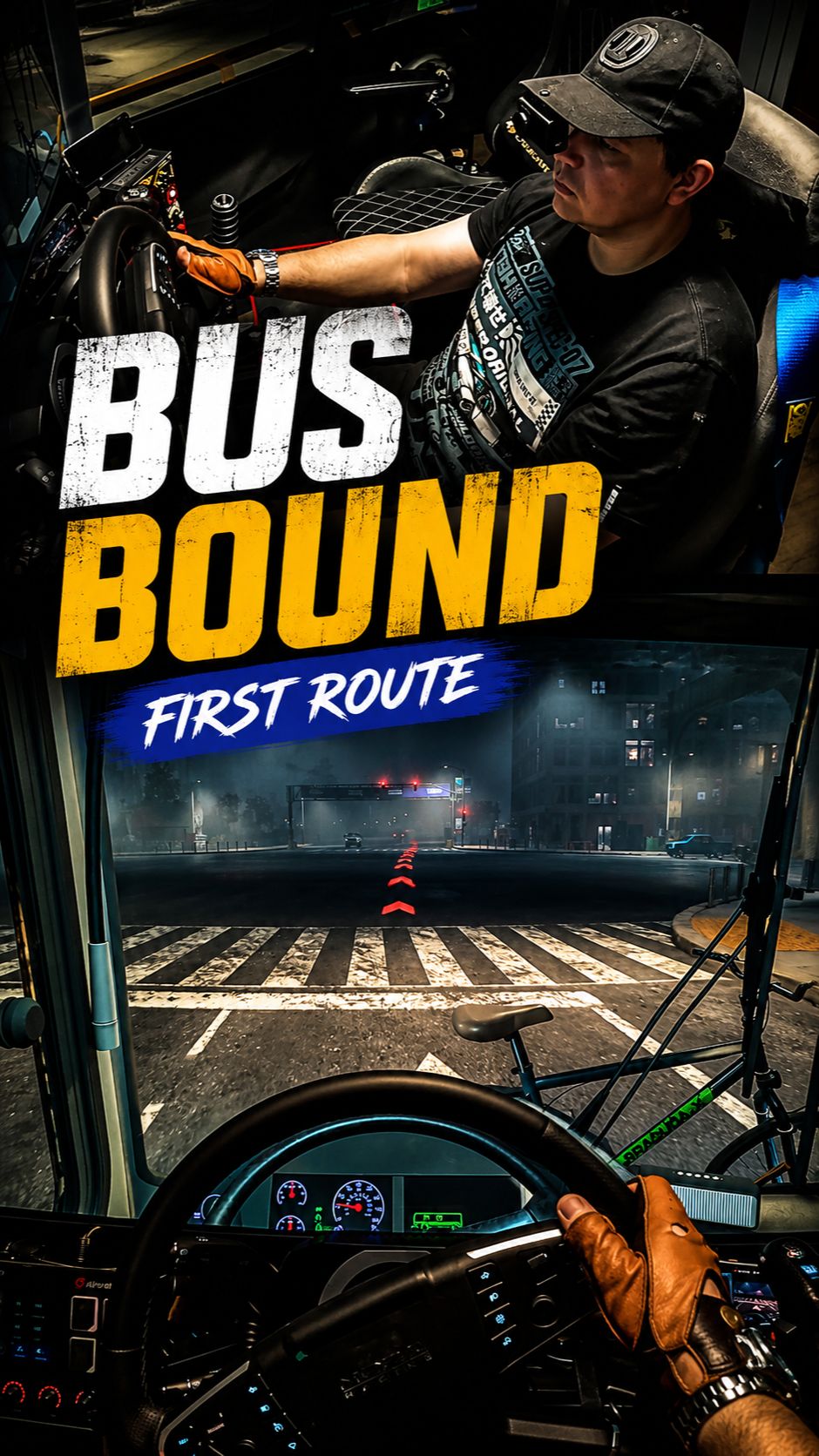 Bus Bound кажется НЕВЕРОЯТНО реалистичным в ночное время