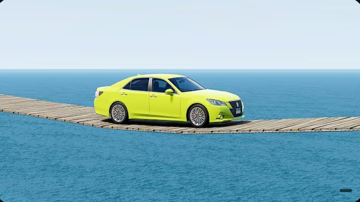 Автомобили против подвесного моста: Безумный челлендж в BeamNG Drive!