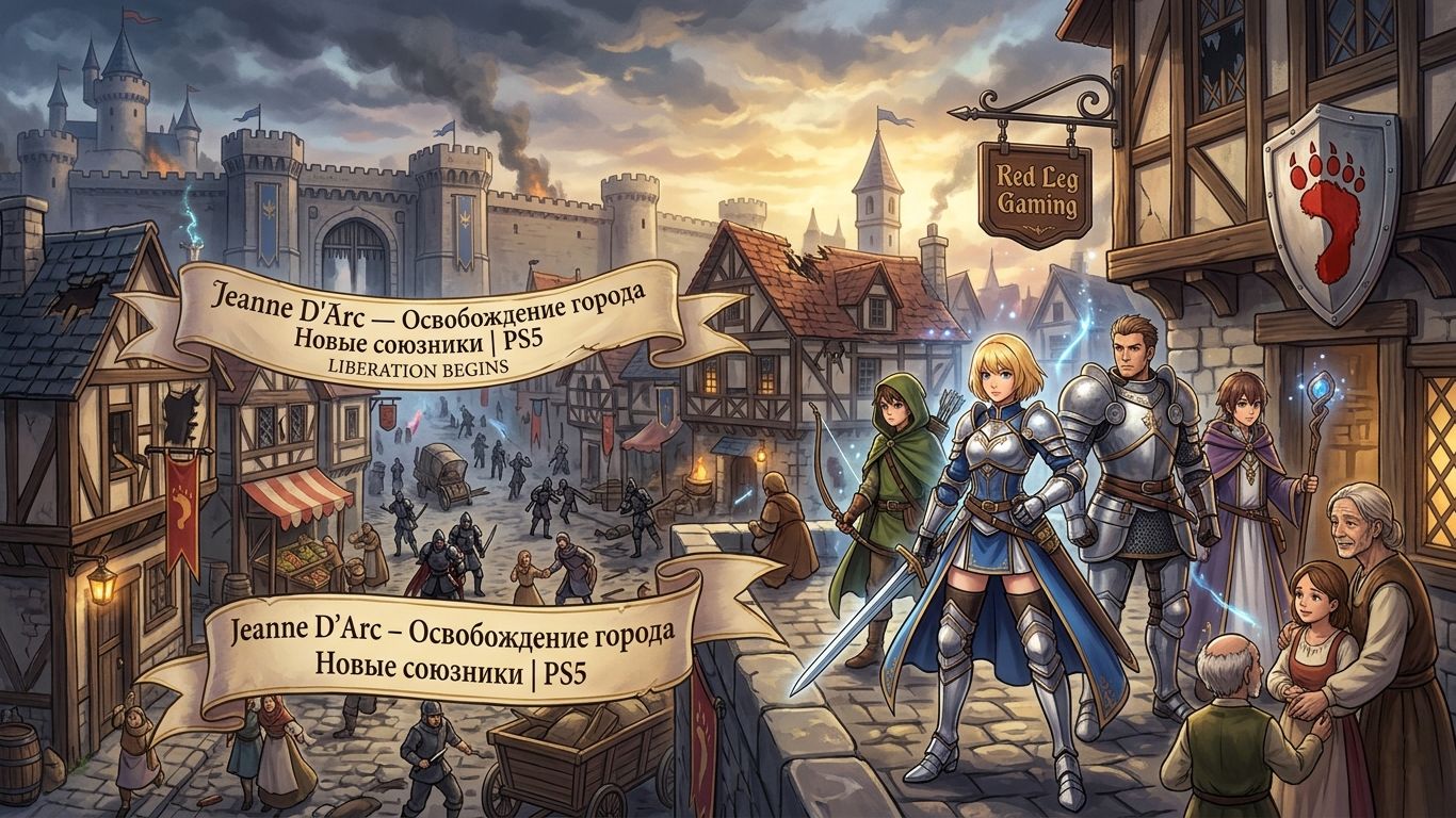 Jeanne D'Arc — Chapter 1: A Legend Begins | Спасение жителей | PS5