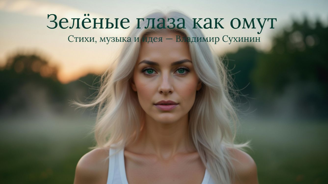 Зеленые глаза как омут