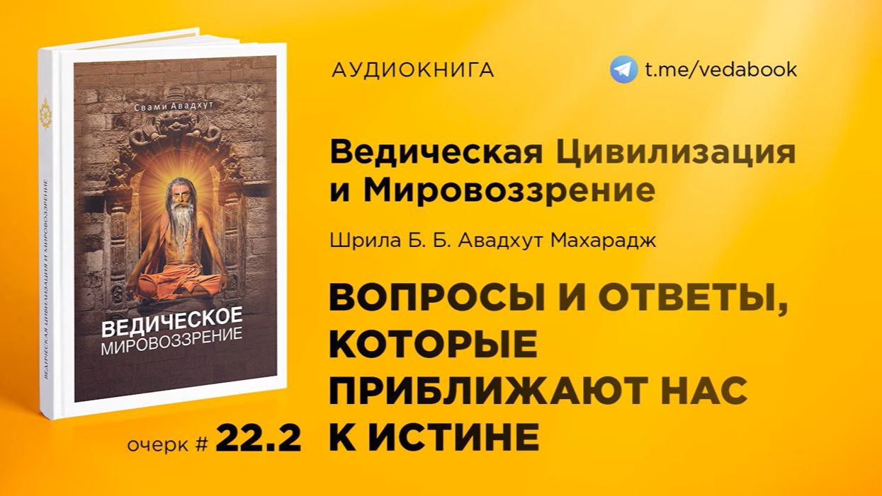 22.2. Вопросы и ответы, которые приближают нас к истине — Свами Авадхут