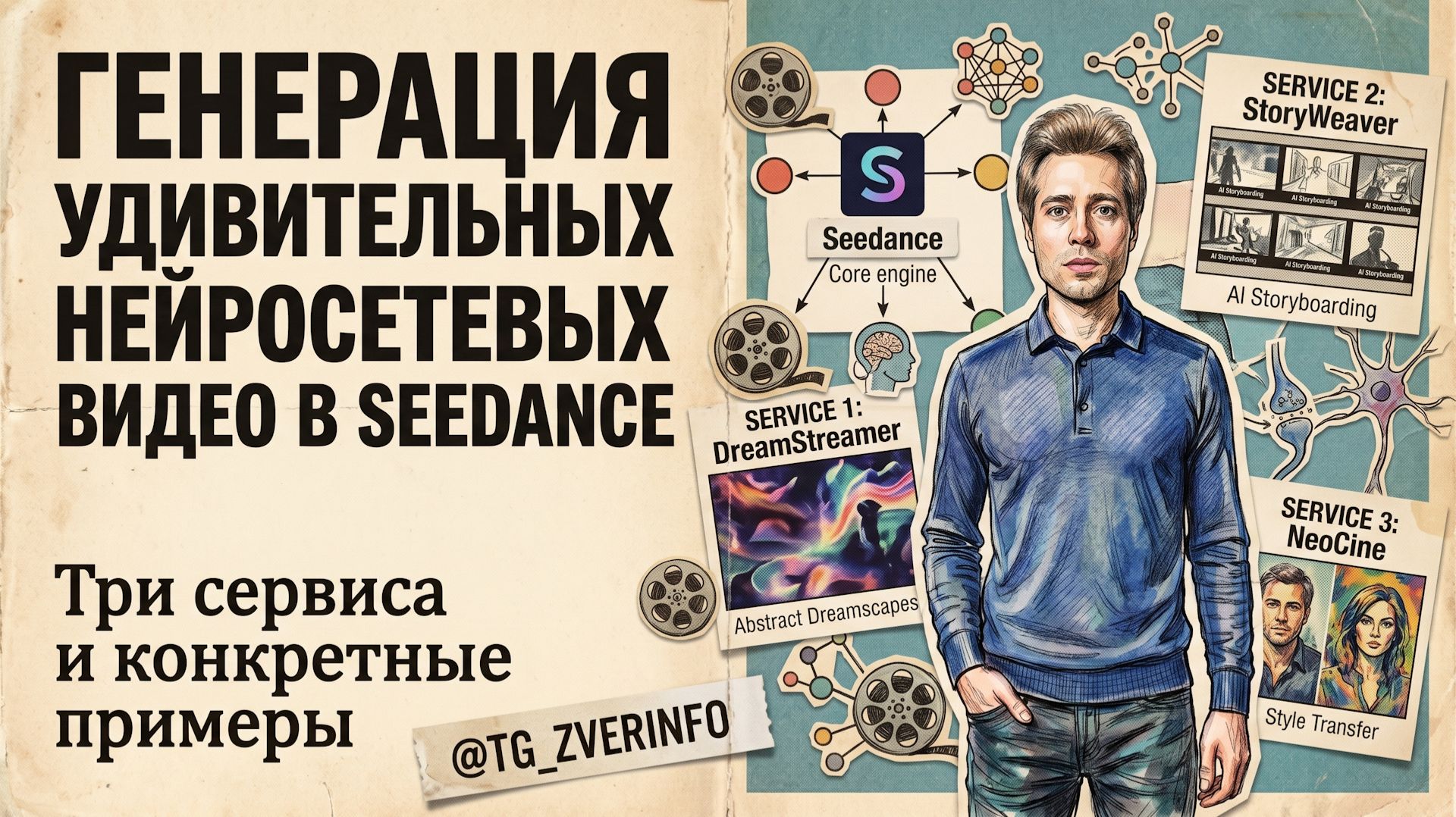Генерация нейросетевых видео в Seedance - три сервиса, примеры, расценки