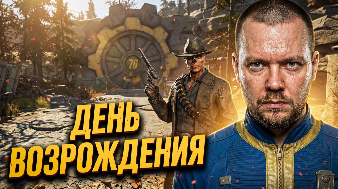 Fallout 76. #1 День возрождения