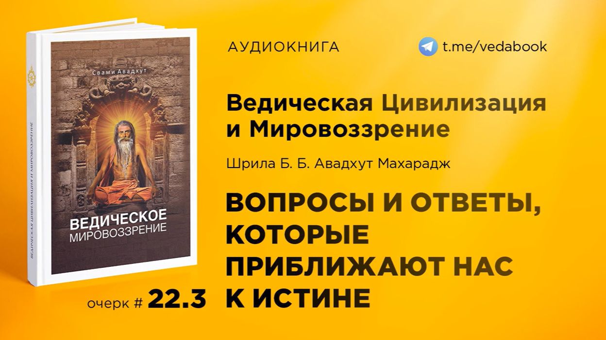 22.3. Вопросы и ответы, которые приближают нас к истине — Свами Авадхут