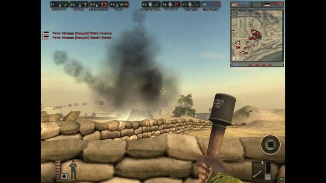 Battlefield 1942. Тобрук / Tobruk. Ось / Axis.