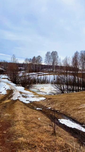Весна в деревне