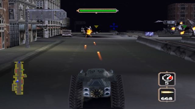 BattleTanx: Global Assault PS1 Часть 1 Прохождение без комментариев
