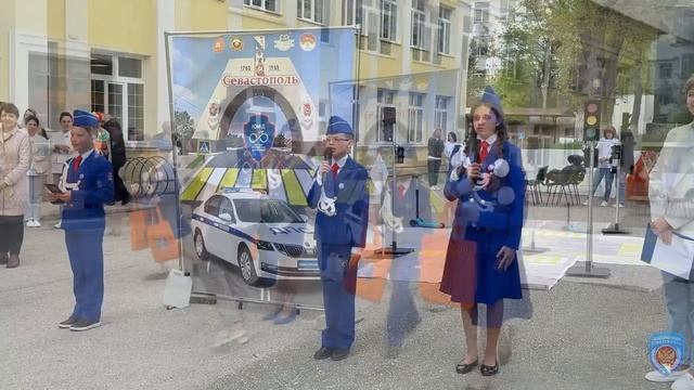 Севастопольские автоинспекторы приняли участие в посвящении дошкольников в отряды ЮИД