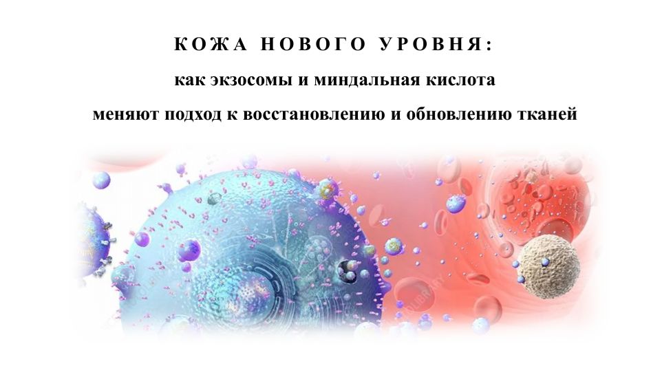 Кожа нового уровня: как экзосомы и миндальная кислота меняют подход к восстановлению тканей.