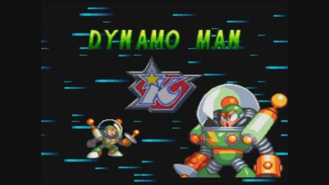 Super Nintendo (Snes) 16-bit Mega Man and Bass Stage 9 Dynamo Man Прохождение