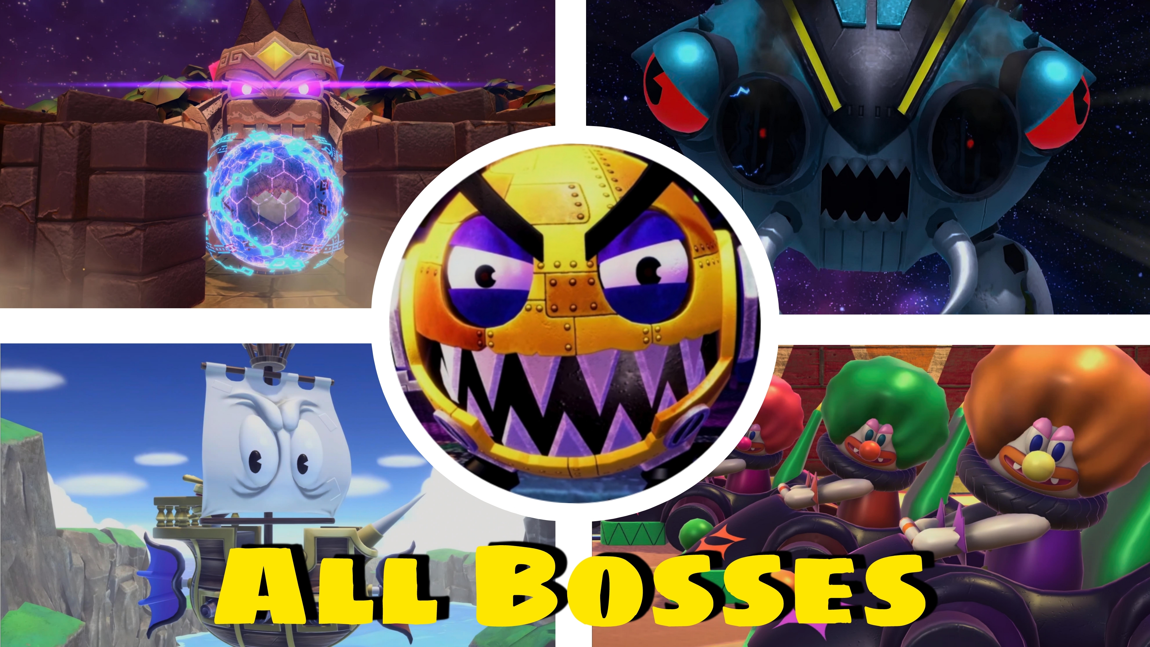 Пак-Ман мир ре-пак: все боссы PAC-MAN WORLD Re-PAC: All Bosses