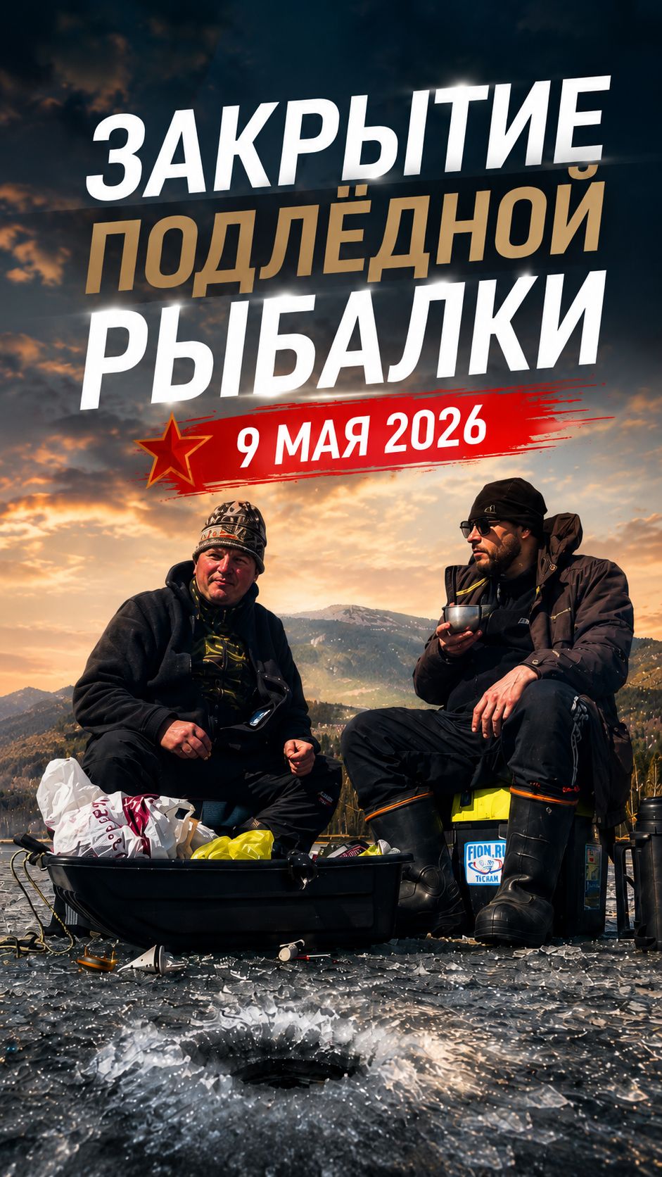 ЗАКРЫТИЕ ЛЬДА 9 МАЯ! 😱 Последняя рыбалка сезона