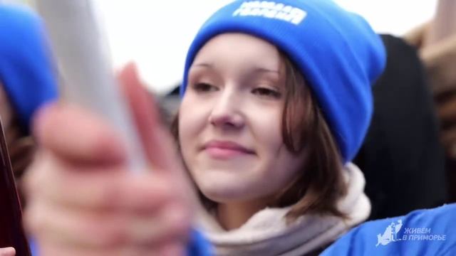 Приморцы отметили 12-ую годовщину воссоединения России и Крыма